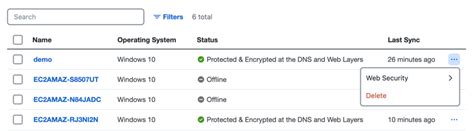 Delete A Roaming Device