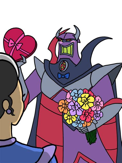 Evil Emperor Zurg Meets Mrs Lightyear By Melspyrose On Deviantart