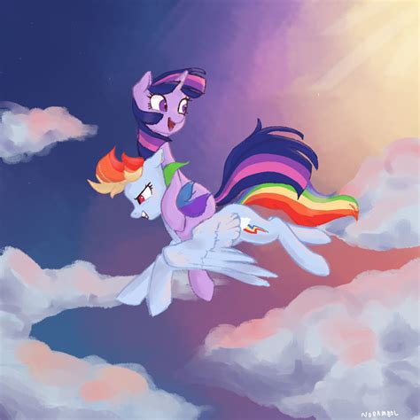 Request Rainbow Dash And Twilight Sparkle By Nodambol On Deviantart