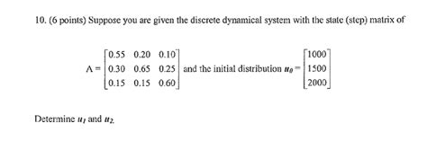 Solved 7 A 6 Points Consider The Following Adjacency Chegg