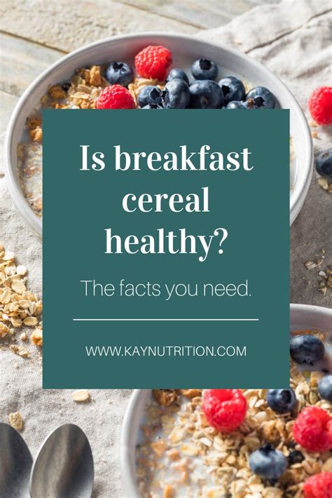 Is Breakfast Cereal Healthy Healthy Cereal Breakfast Healthy Cereal
