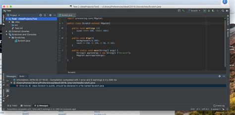 Macos Intellij On Mac Is Saying That The File Should Be Named Scratch