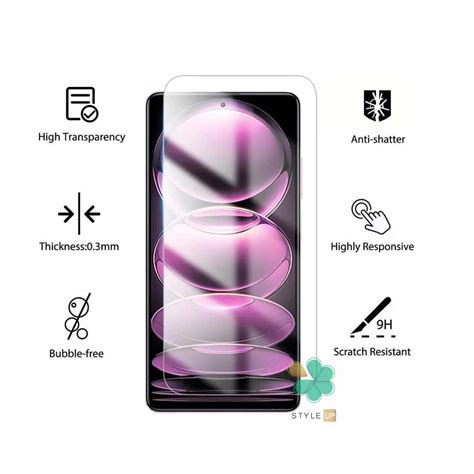خرید محافظ صفحه گلس گوشی شیائومی Xiaomi Redmi Note 12 Pro Plus استایل آپ