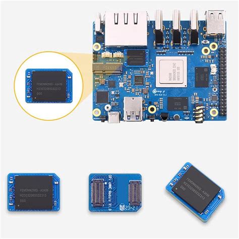1pcs For Orange Pi Emmc Module Board With Fast Read And Write Speeds