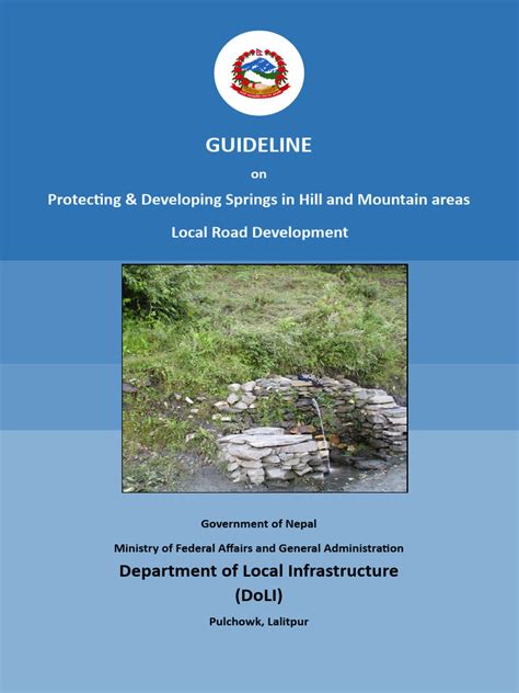 Spring Guideline Hill Mountain Local Road2 Pdf Groundwater Aquifer