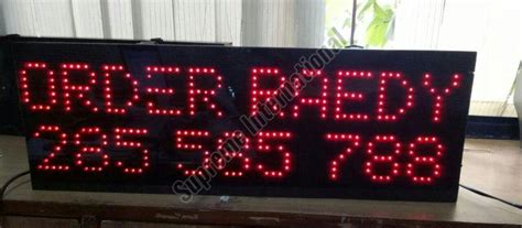 digital token display system for warehouse trade show exhibition at
