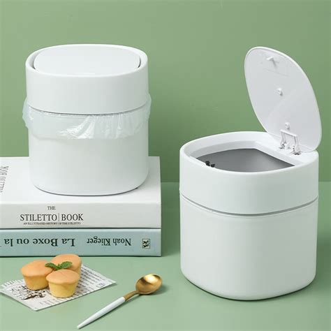 똑딱이 미니 소형 휴지통 쓰레기통 Bmltr05 감도 깊은 취향 셀렉트샵 29cm