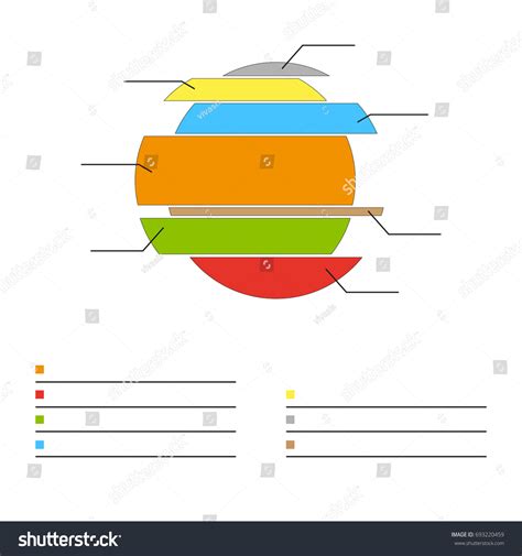 Color Chart Diagram Table Place Your Stock Vector Royalty Free Shutterstock