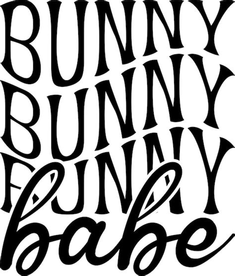 Premium Vector Bunny Bunny Bunny Babe