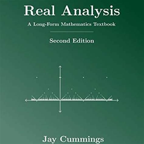 stream open pdf real analysis a long form mathematics textbook the