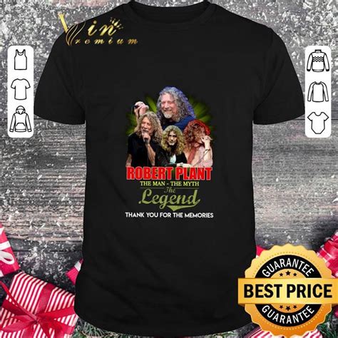 Best Thank You Memories Robert Plant The Man The Myth The Legend Shirt Hoodie Sweater