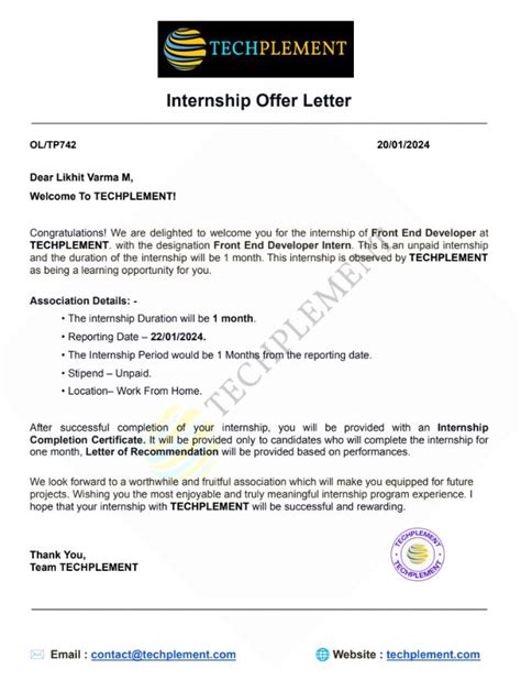 Likhit Varma M On Linkedin Techplement Techplementteam