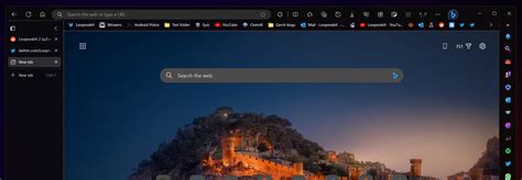 Black Dark Theme On Windows 10 Microsoft Edge Youtube