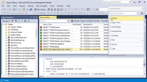 Sql Query History In Sql Complete Devart Blog