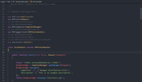 Unable To Load View On My Custom Route Software Support Pkp Community Forum