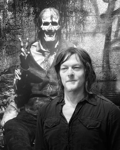 Norman Reedus Sculpture