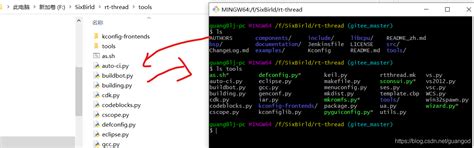 Git深入操作之实例rt Thread的git库及dos常用命令rt Thread Git Csdn博客