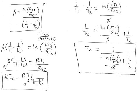 Blog 3 Characterising Thermistors A Quick Primer Beta Value And Steinhart Hart Coefficients