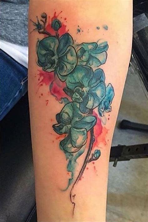 65 Orchid Flower Tattoo With Meaning And Design Ideas