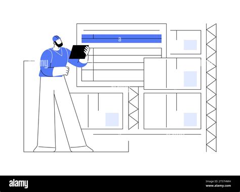 Inventory Tracking Isolated Cartoon Vector Illustrations Stock Vector Image And Art Alamy