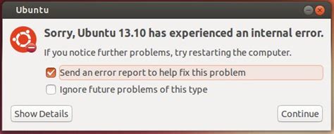 Ubuntu 1310 Quick Tip How To Disable Apport Error Reporting