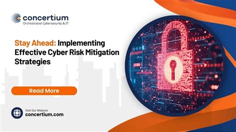 Cyber Risk Mitigation Plan 5 Powerful Success Tips