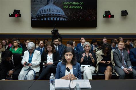 Ftc Chair Lina Khan Faces Criticism In Congressional Hearing The New