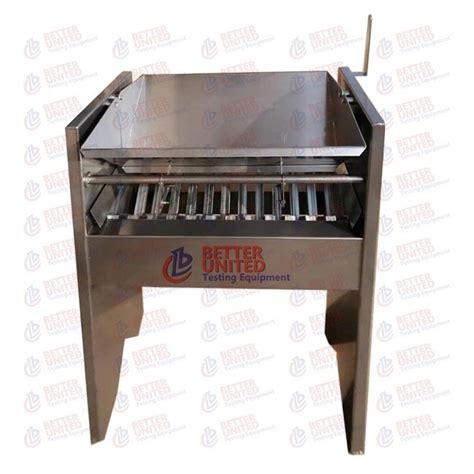Stainless Material Large Capacity Sample Splitter Soil Testing Equipment