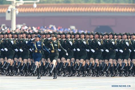 Female Generals Participate In Military Parade For First Time Cn