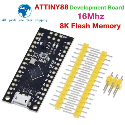 ATTINY88 Micro Development Board 16Mhz Digispark ATTINY85 Upgraded NANO V3 0 ATmega328