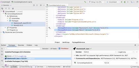 Using Package Management Format In Rider Rider Support Jetbrains