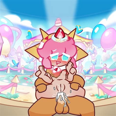 Rule 34 Anal Cookie Run Cuntboy Femboy Intersex Male Sex Strawberry Crepe Cookie 7740010