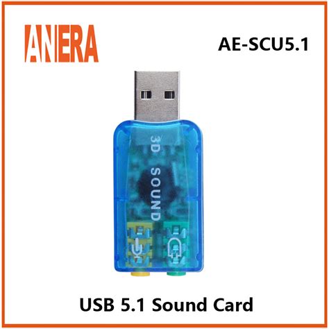 External Audio Adapter USB Sound Card With Stereo Virtual Channel USB External Sound Card