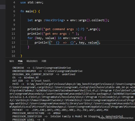 Rust命令行参数与环境变量操作rust 命令行参数 Csdn博客