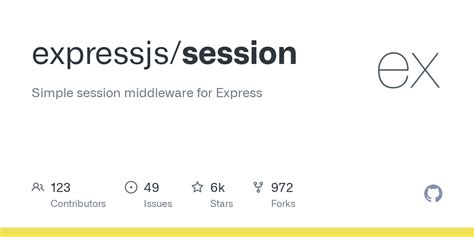 Github Expressjssession Simple Session Middleware For Express