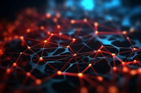 Premium Ai Image In The Shadows An Abstract Secure Network Concept