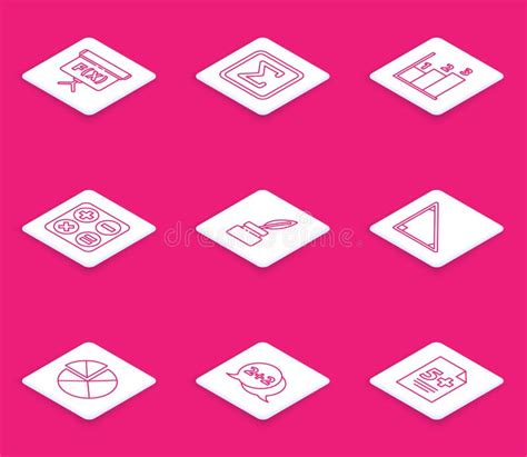 Set Line Geometric Figure Cube Square Graph Schedule Chart Diagram Root Chalkboard