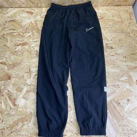 Nike Vintage Joggers Baggy Black Elasticated Cuff Depop