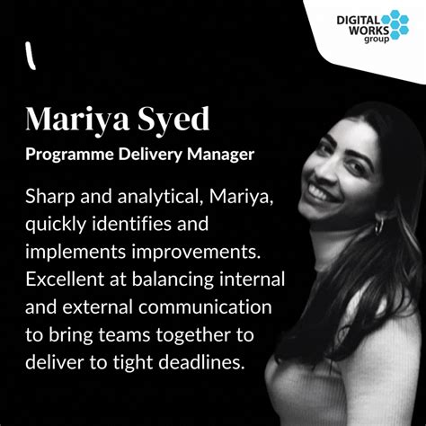Digital Works Group Uk On Linkedin Meet Our New Programme Delivery
