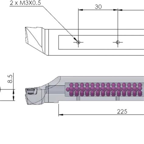 Machined Surface Roughness Profile A Particle Damper With Airflow B Download Scientific