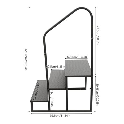 Escaleras Portátiles Para Autocaravanas Con Pasamanos