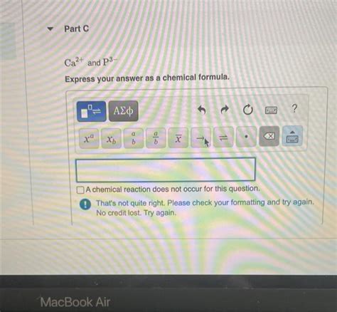 Solved Write The Correct Ionic Formula For The Compound Chegg