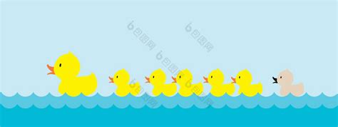 丑小鸭图片 包图网企业站