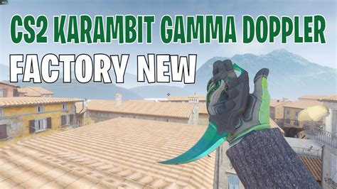 Karambit Gamma Doppler Phase CS Skin Showcase YouTube