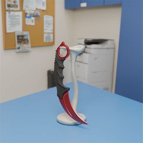 3d Printable Ruby Karambit By Studio Tridimen 3d Printable Ruby Karambit By Studio Tridimen