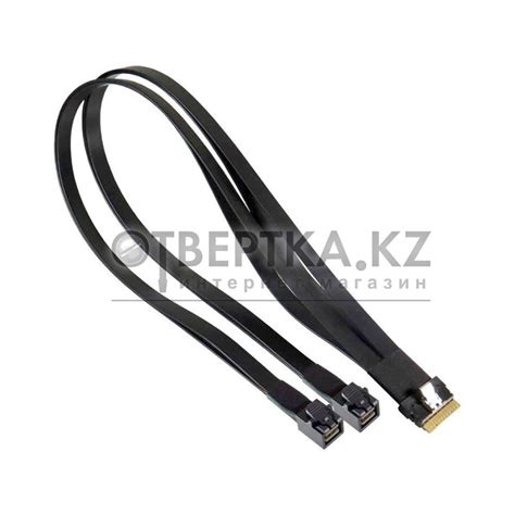 Кабель интерфейсный SlimSAS x8 to 2x4 SlimSAS Supermicro CBL-SAST-1296F ...