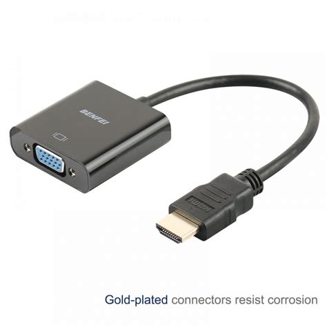 Hdmi To Vga Benfei Gold Plated Hdmi To Vga Adapter Male To Female For Computer Desktop