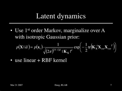 Ppt Gaussian Process Dynamical Models Powerpoint Presentation Free Download Id3588708