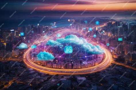 Premium Ai Image 5g Unleashed Exploring Highspeed Internet Cloud Computing The Connected