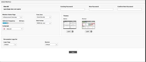 The User Profile Window